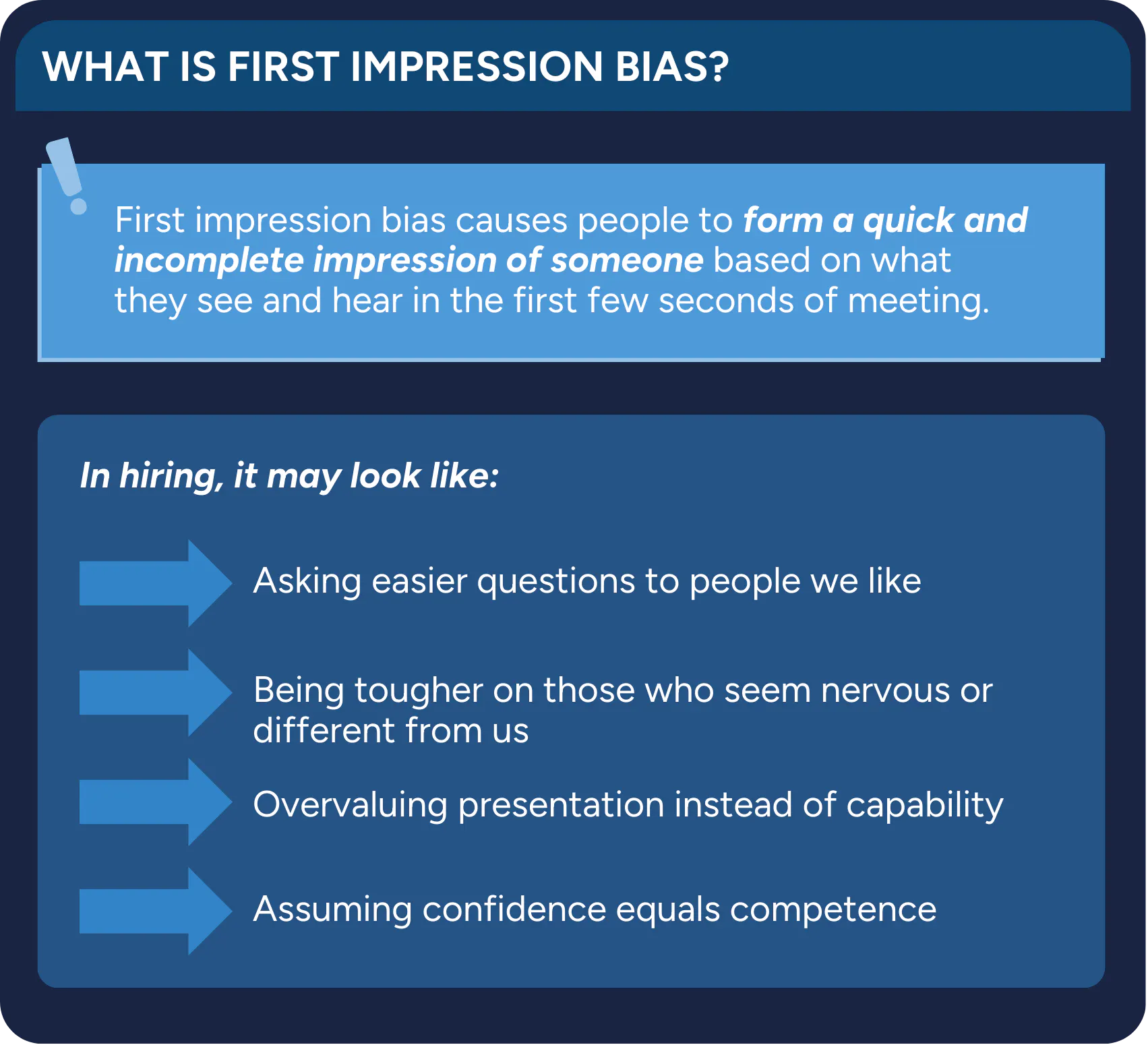 Overcome (and Recognize) First Impression Bias When Hiring - cord